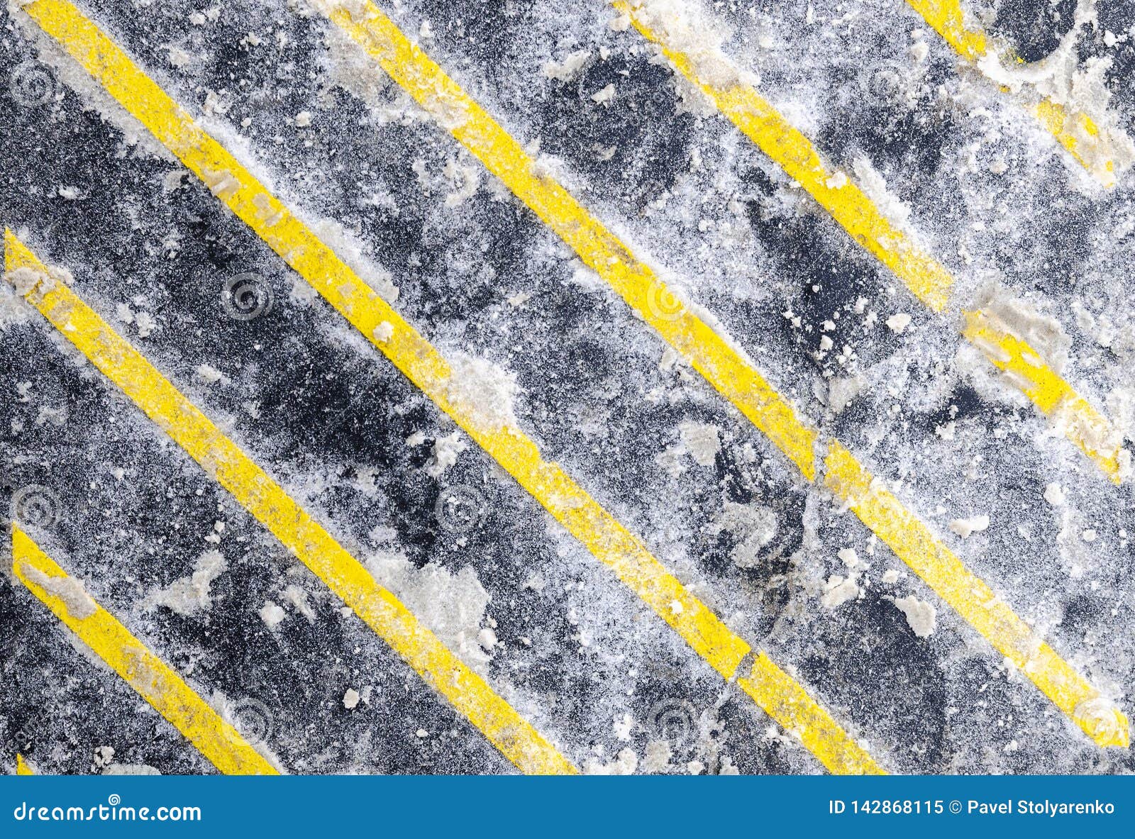 Texture yellow markings stock image. Image of highway - 142868115