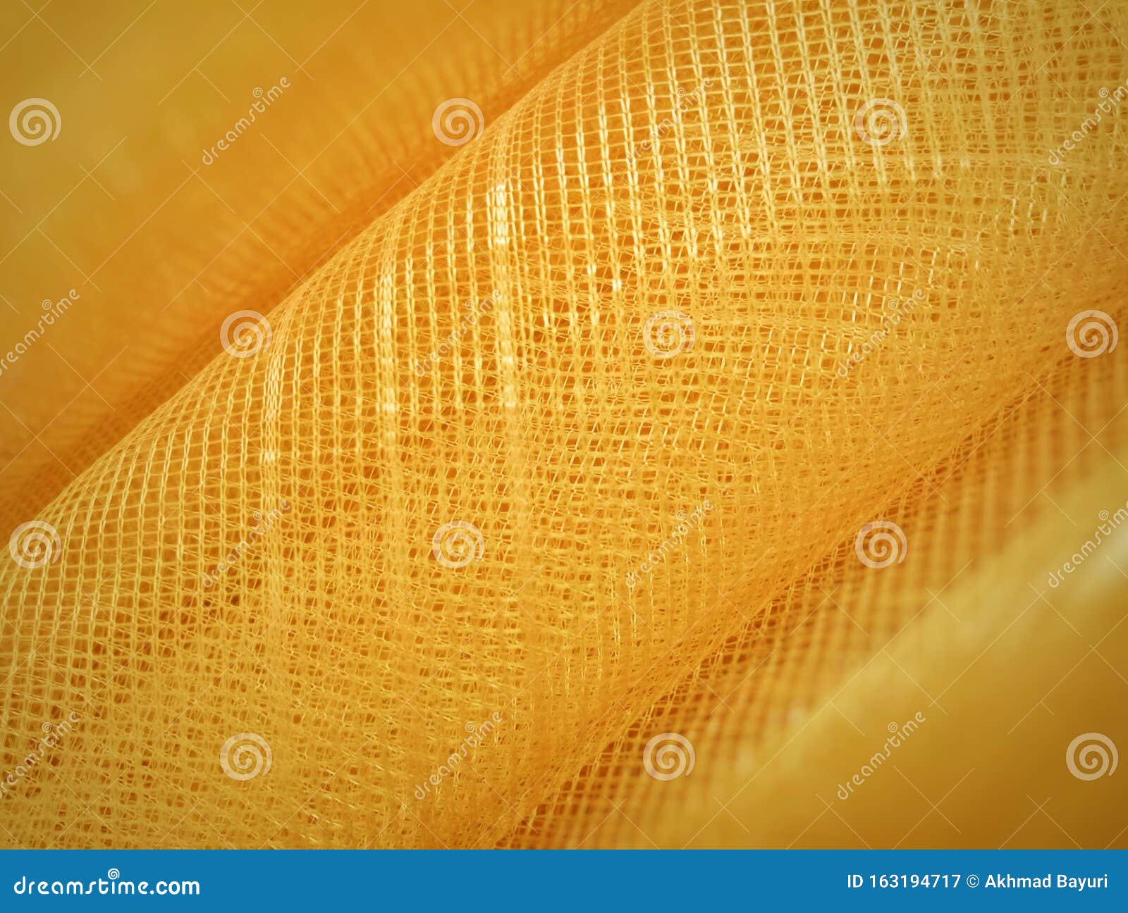 Texture of Yellow Mosquito Nets with Some of the Blurred Stock Image ...