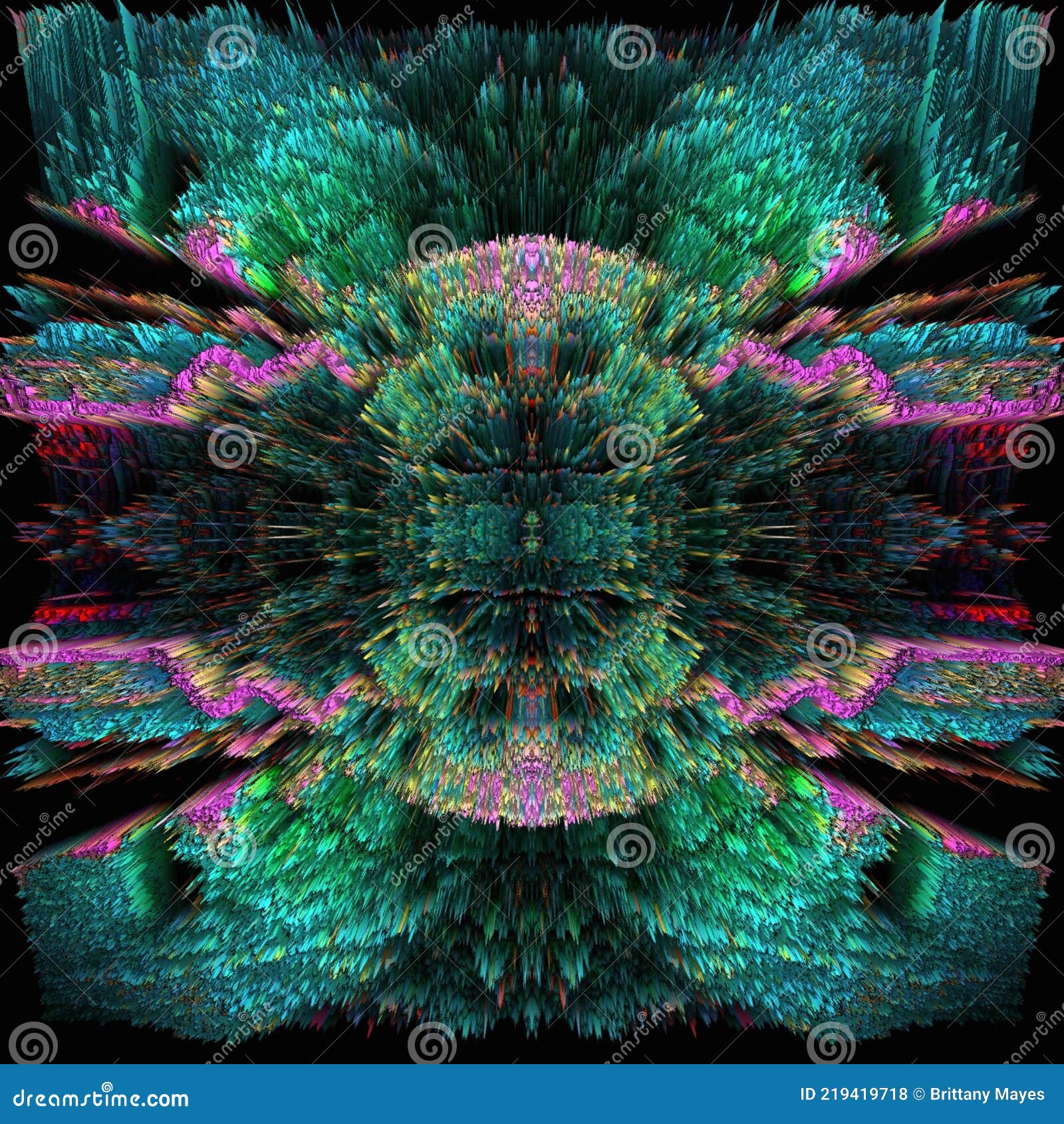 Textured Abstract Art from Overhead Stock Illustration - Illustration ...