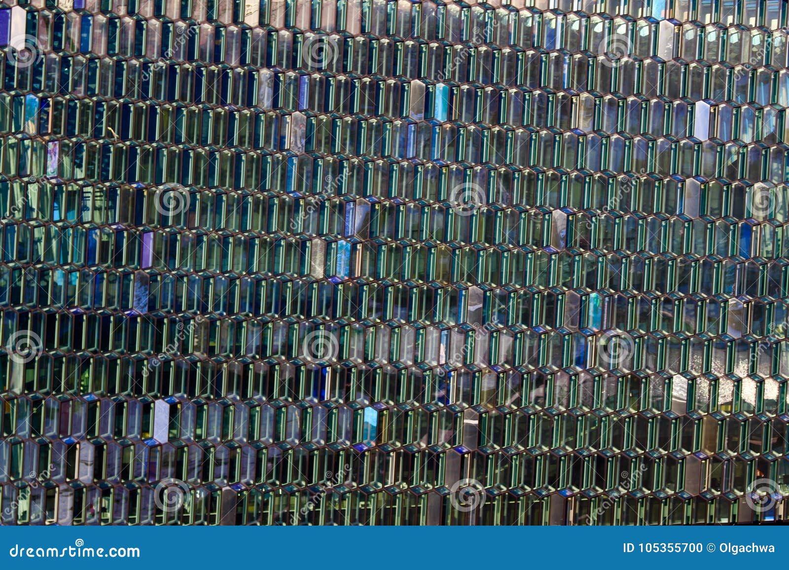 Textured Architecture - Shiny Windows Stock Photo - Image of ...