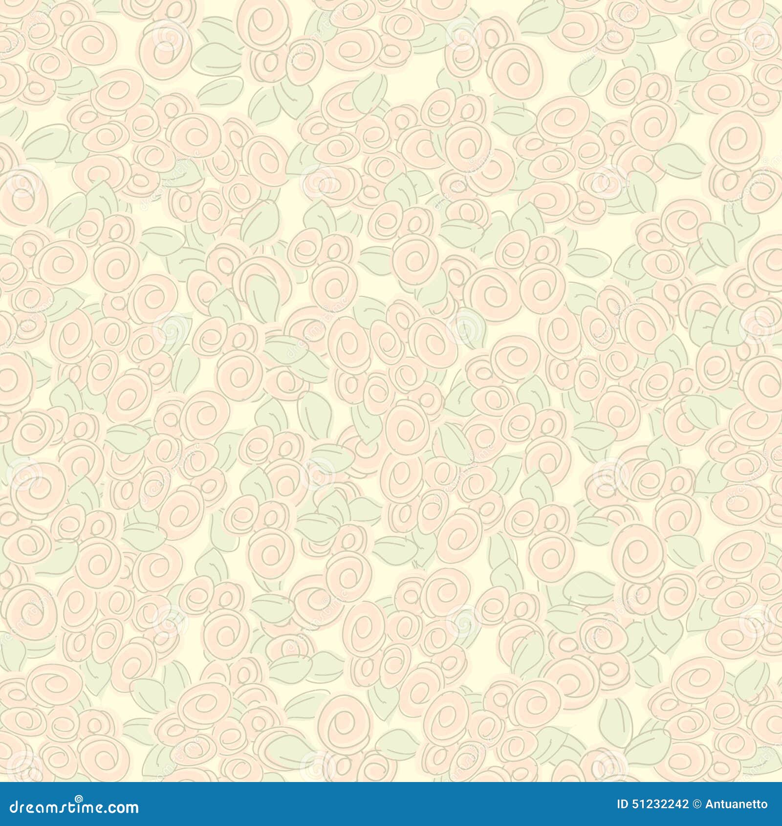 Textured Background with Beige Rose Stock Vector - Illustration of ...