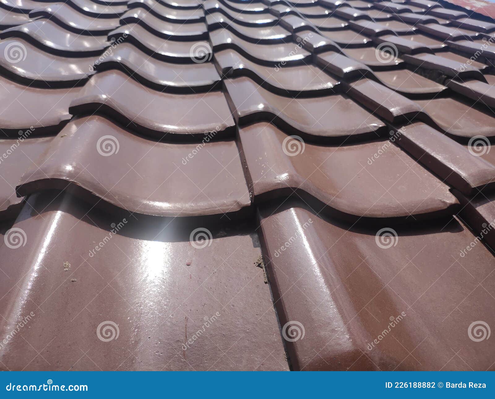 Textured Background of Brown Tin Stock Photo - Image of modern ...