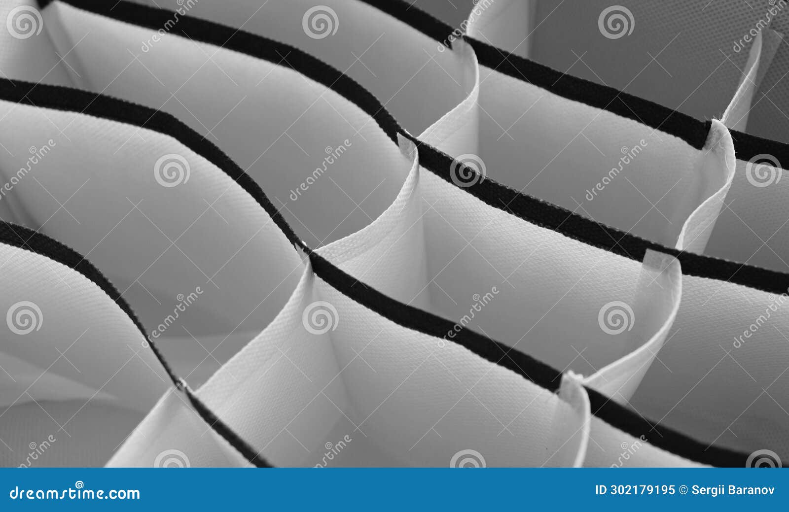 Textured Background of Contrast Monochrome Fabric Cells Stock ...