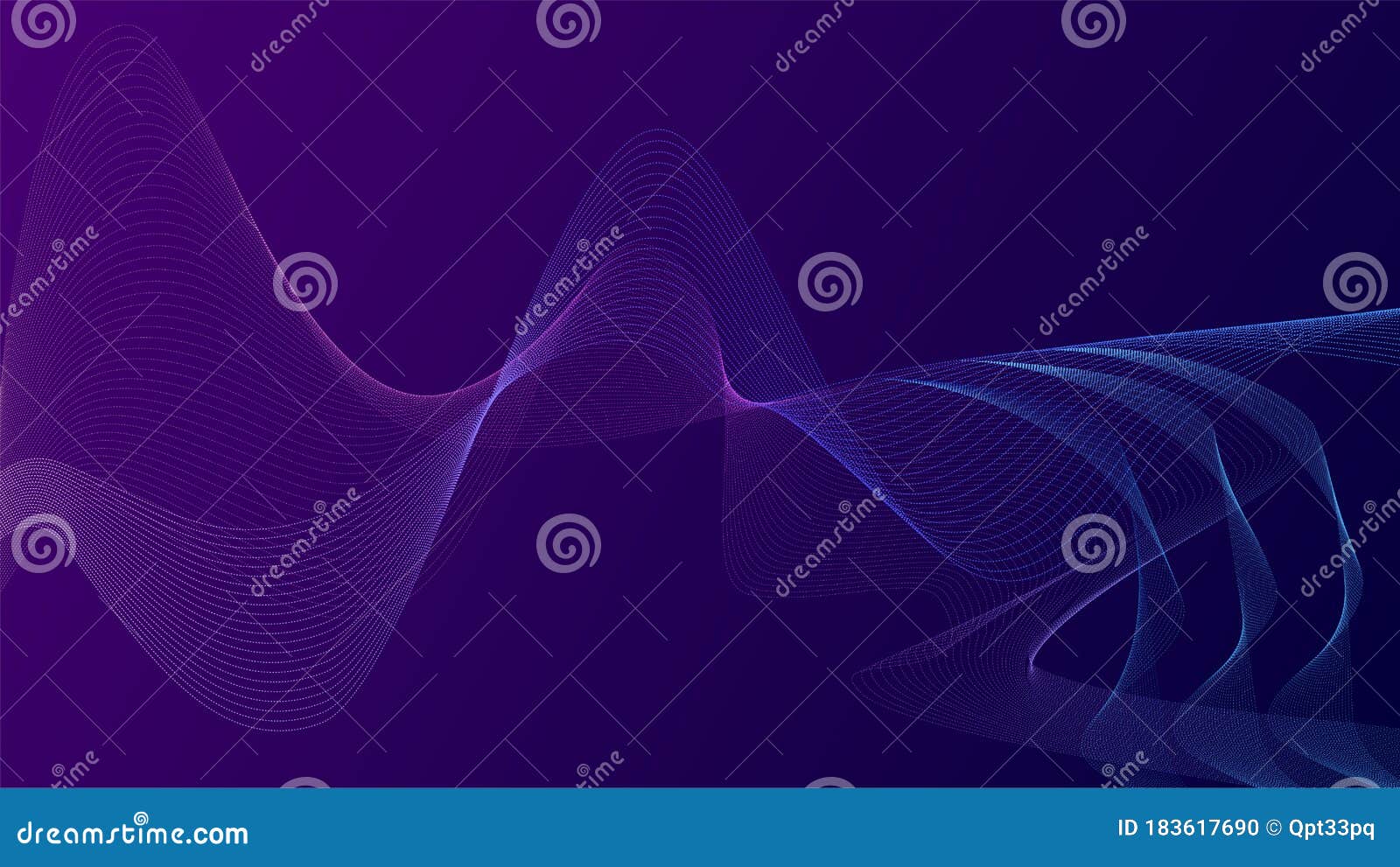 Textured Background with Electro Wave Stock Vector - Illustration of ...