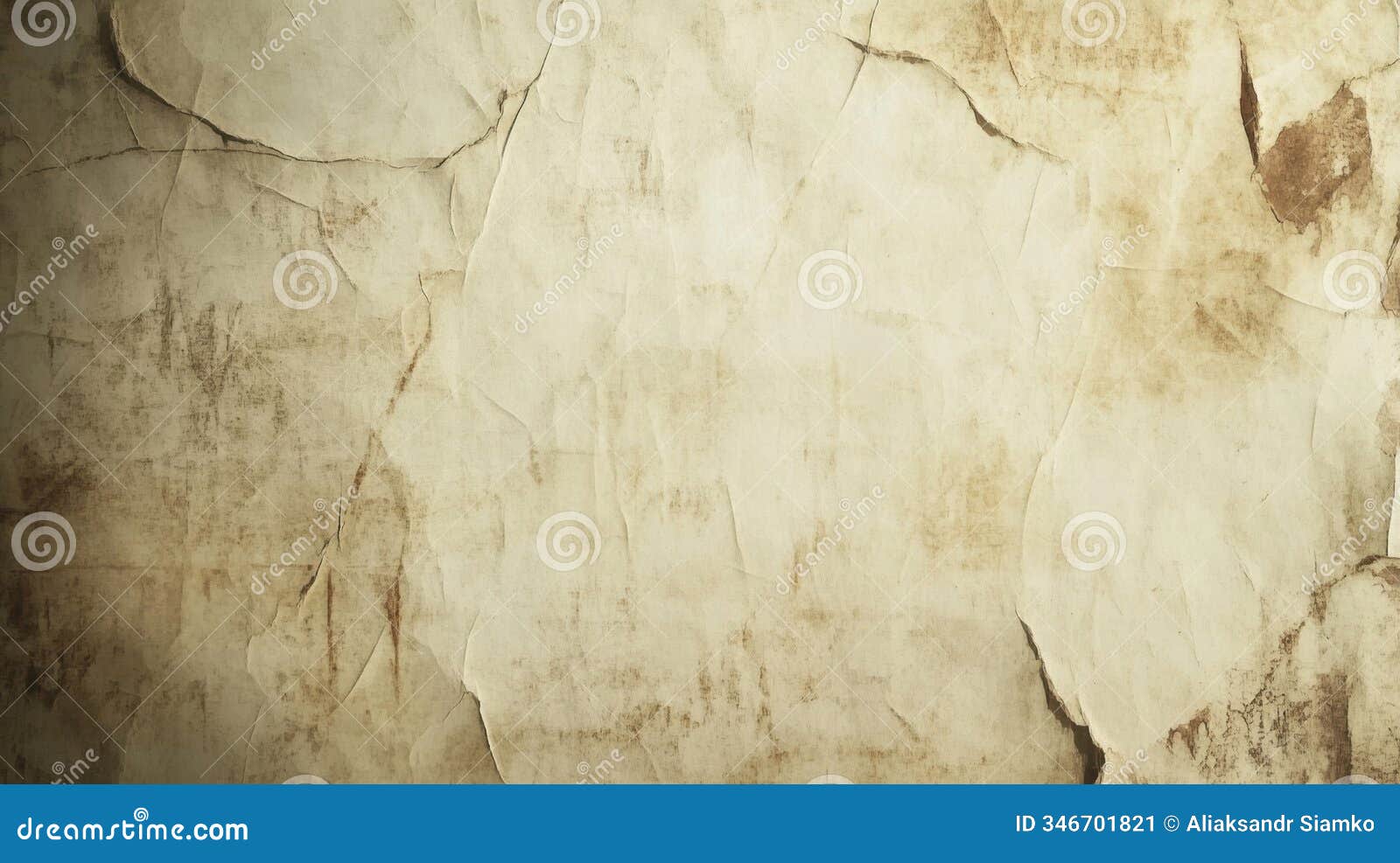 Textured Background Featuring Aged Cracked Paper with Stains Stock ...