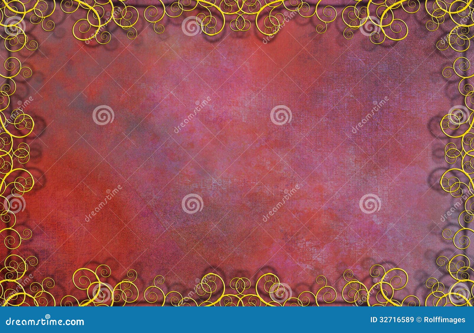 Textured Background with Flourishes Stock Illustration - Illustration ...
