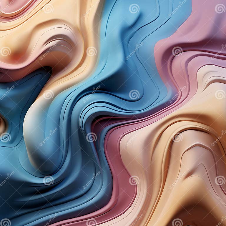 Textured Background Image in Colorful Scene in Random Wave and Ripple ...
