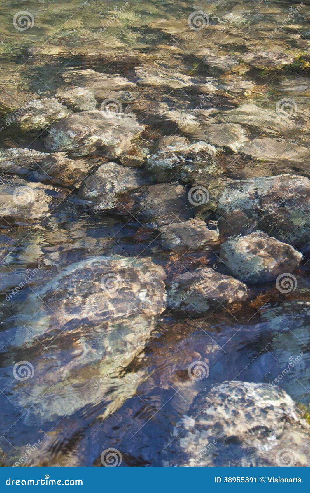 Textured Background of Rocks Under Water Stock Image - Image of beauty ...