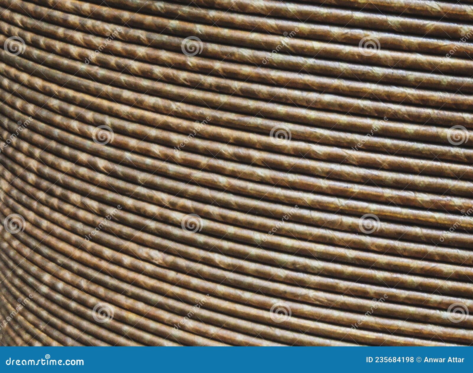 Textured Background Of Transformer Insulated Copper Windings Royalty ...