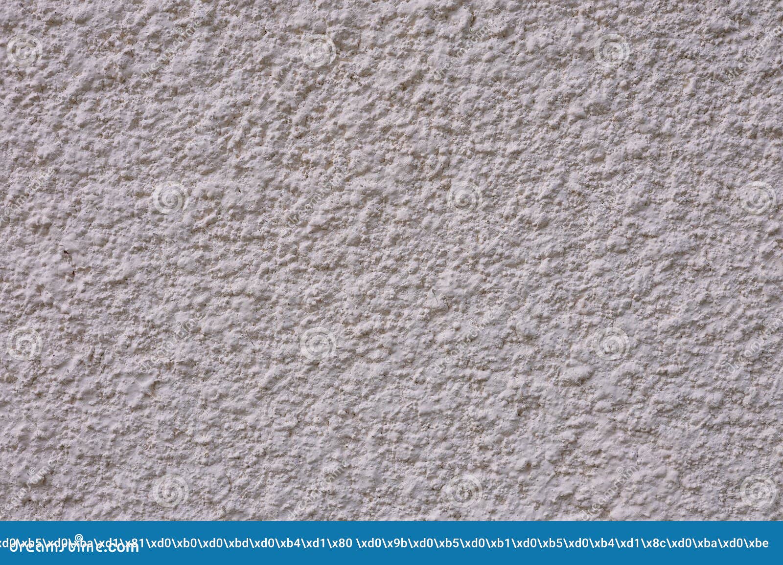 Textured Background of White Putty on a House Wall. Decorating the ...