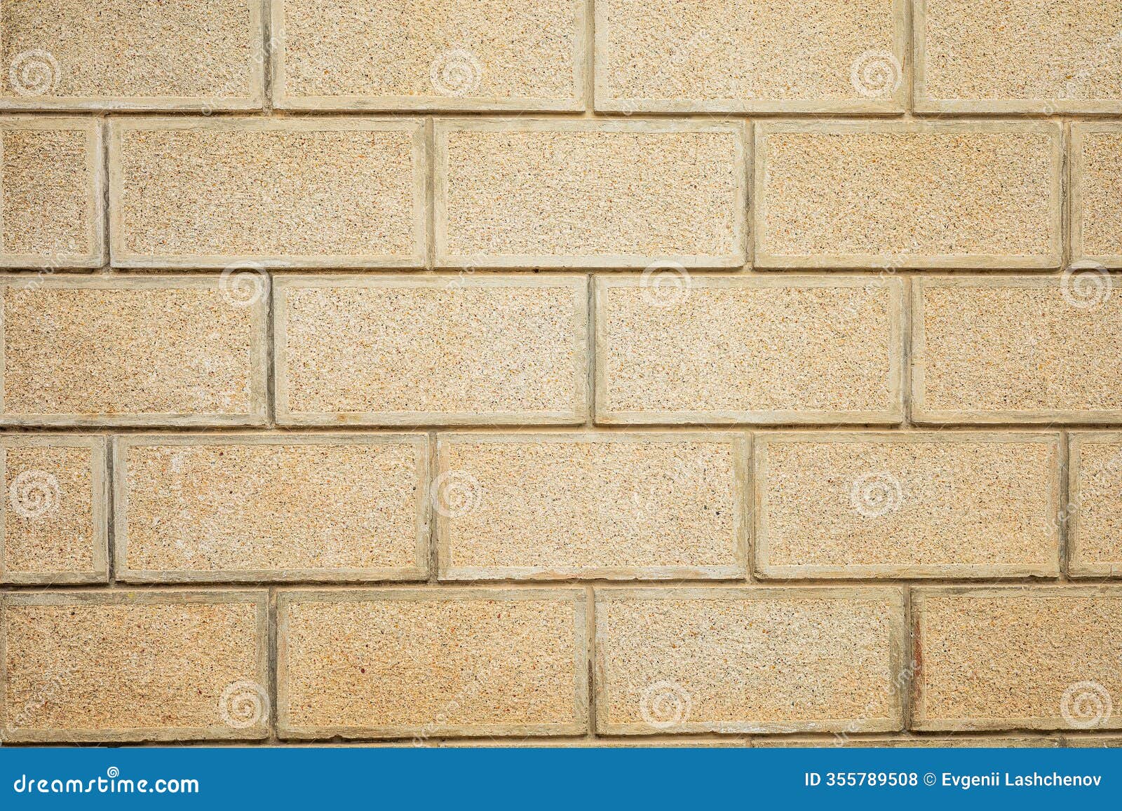 Textured Beige Brick Wall Pattern with Horizontal Staggered Layout ...