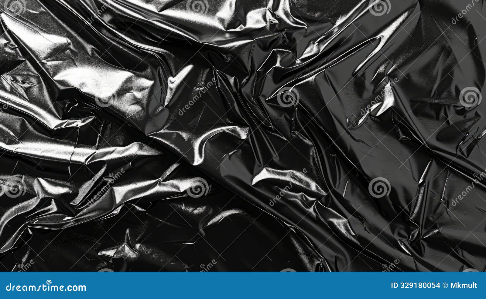 Textured Black Plastic Wrap Overlay Background for Creative Projects ...