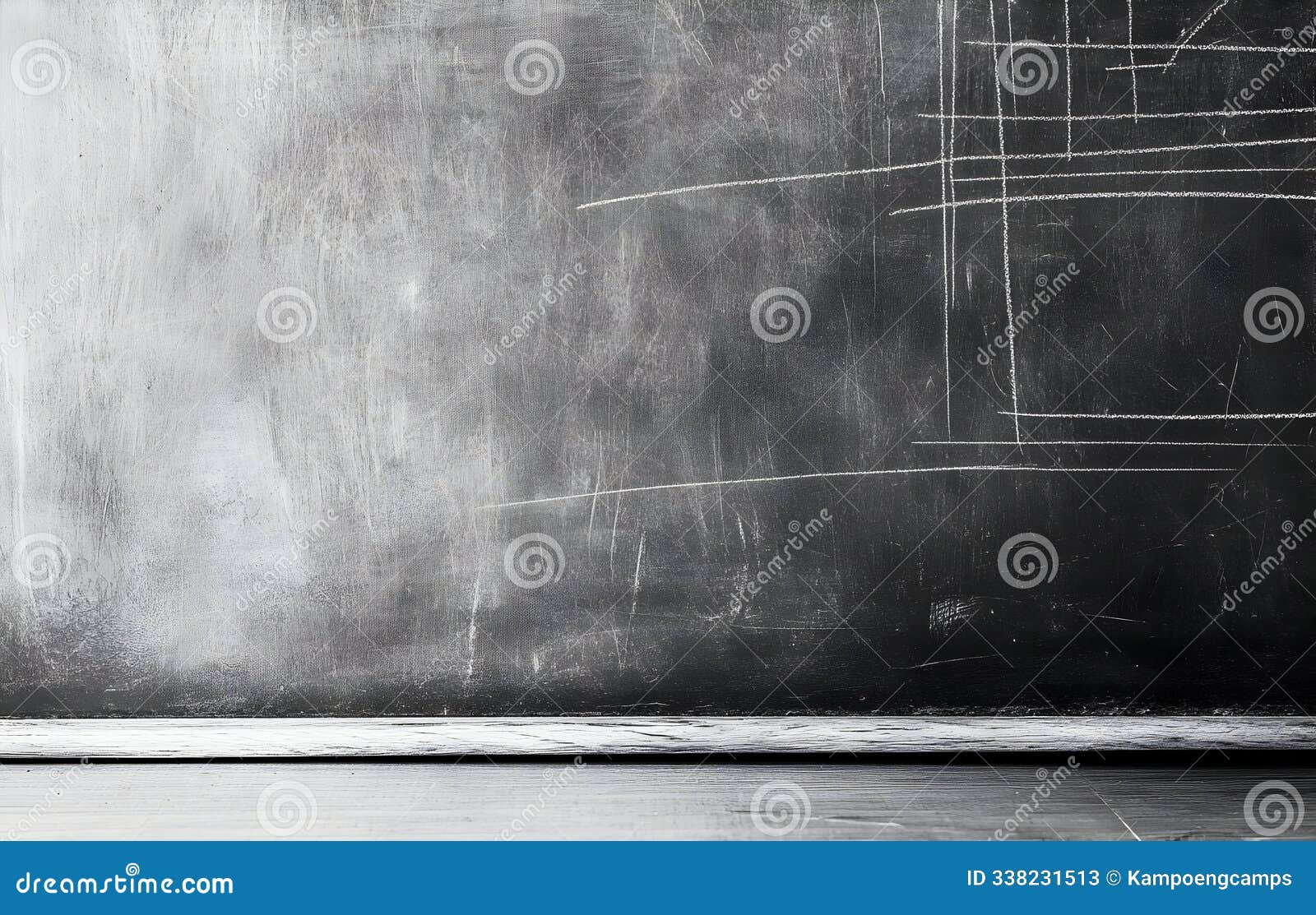A Textured Blackboard Surface with Faint Lines, Suitable for Writing or ...
