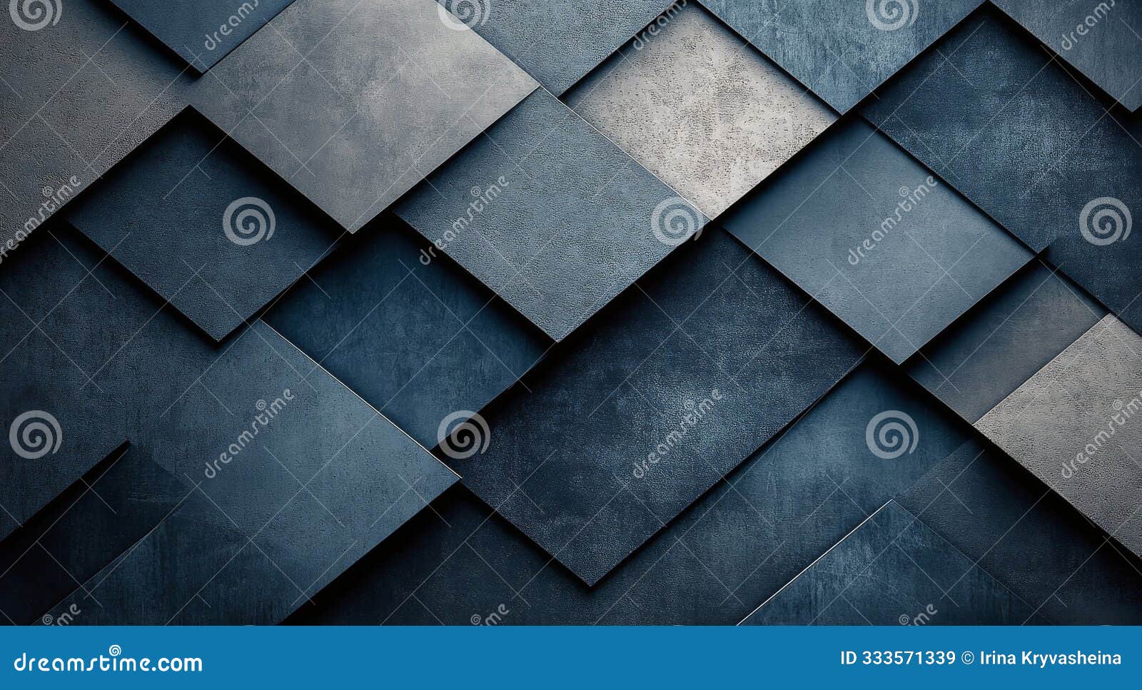 Textured Blue and Gray Geometric Patterns in a Layered Design for ...
