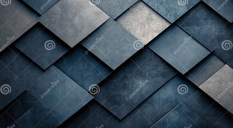 Textured Blue and Gray Geometric Patterns in a Layered Design for ...