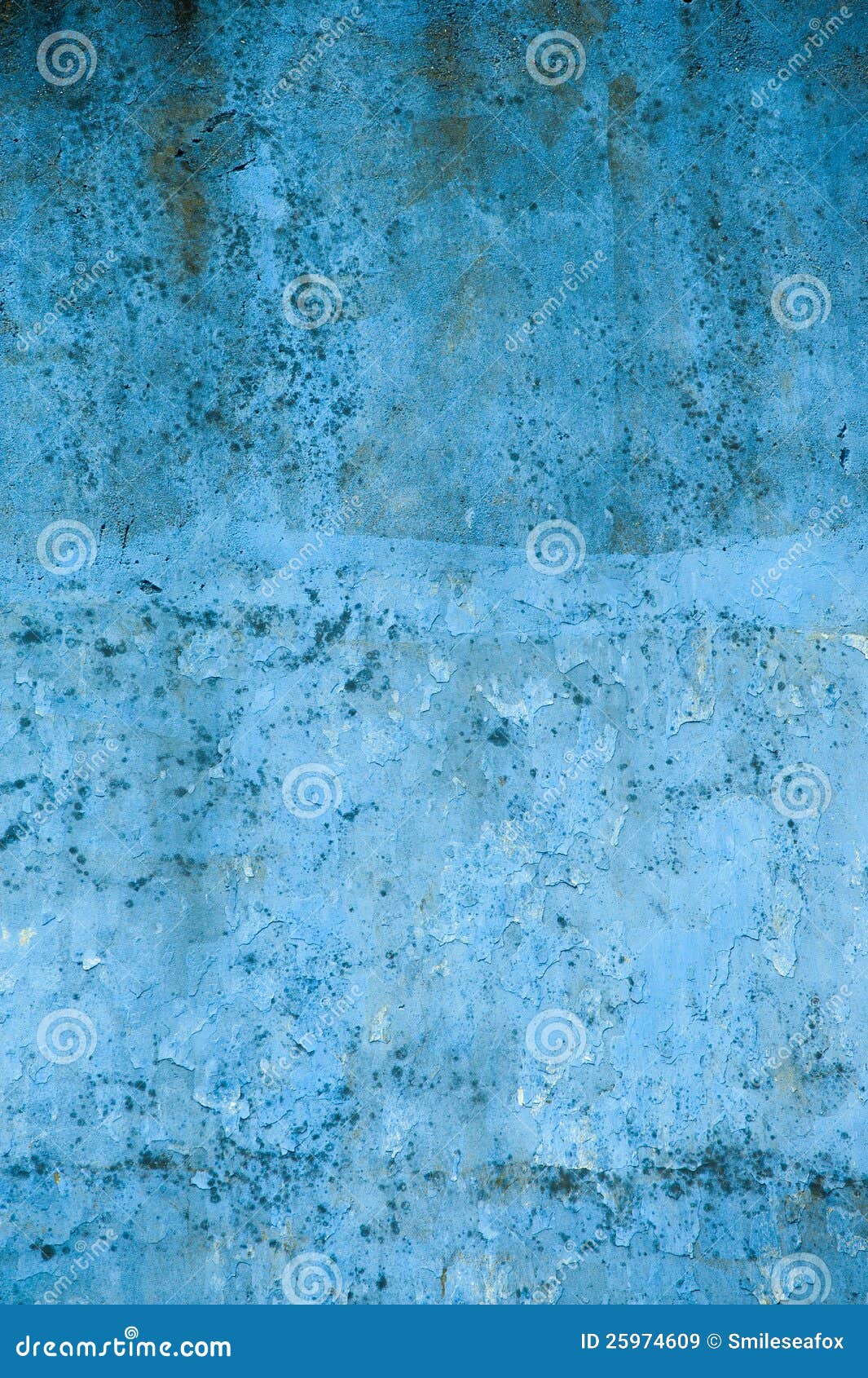 Textured Blue Wall with Stains and Spots Stock Image - Image of fungus ...