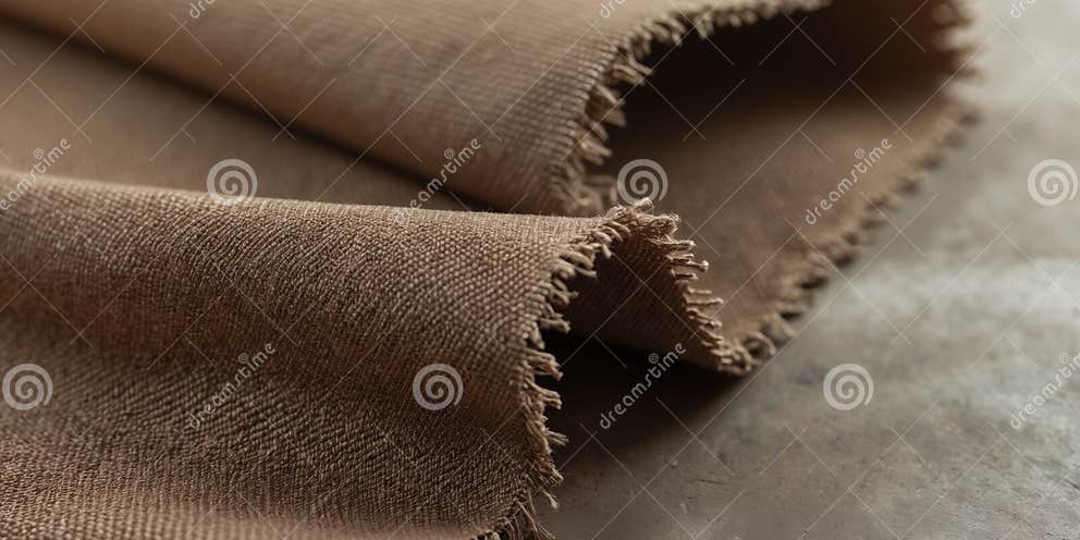 Textured Brown Canvas Fabric with Woven Design for Rustic Backdrop ...