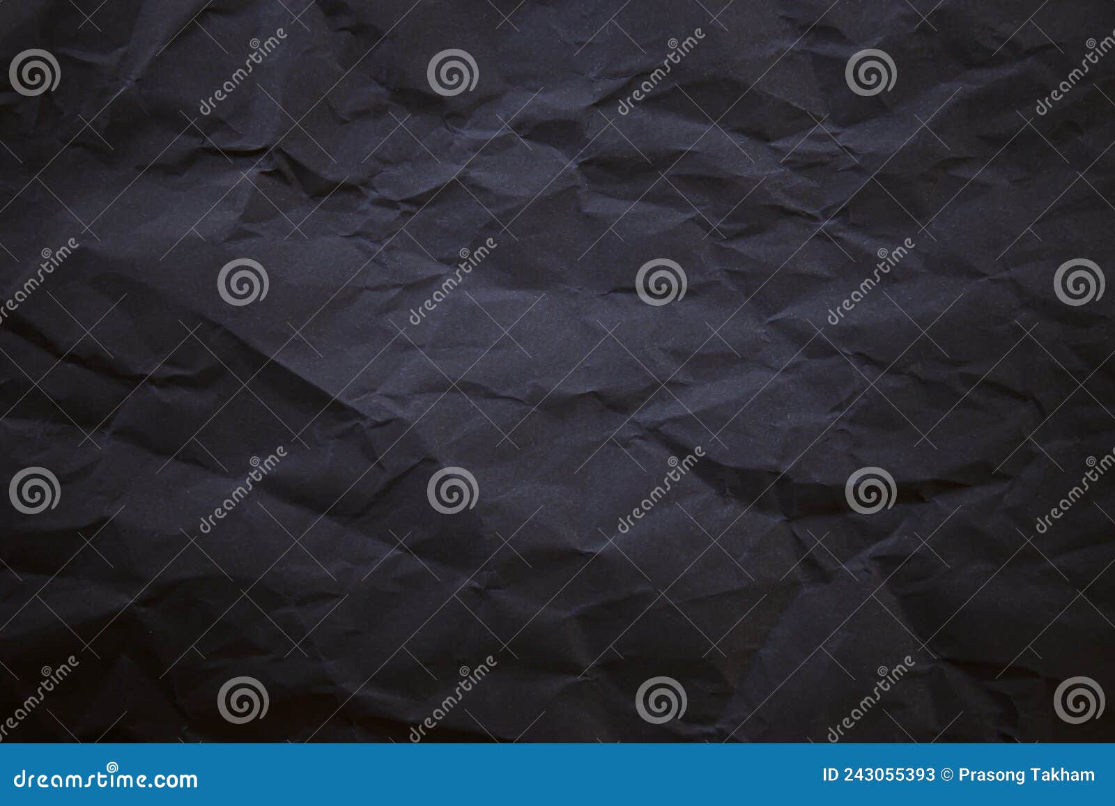 Textured Crumpled Black Paper Background Stock Image - Image of grunge ...