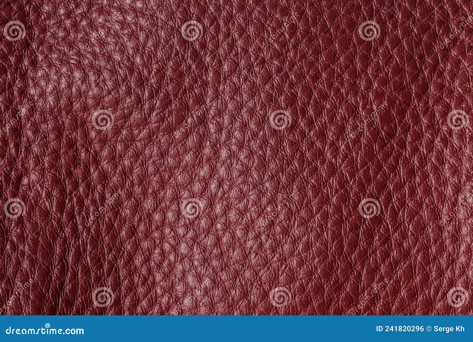Textured Curved Surface of Red Embossed Leather Stock Photo - Image of ...