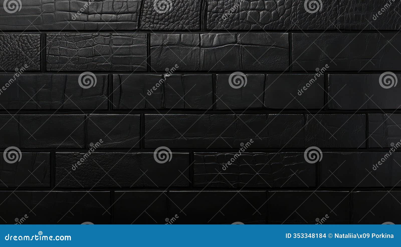 Textured Dark Wall Surface with Crocodile Patterned Tiles for Interior ...