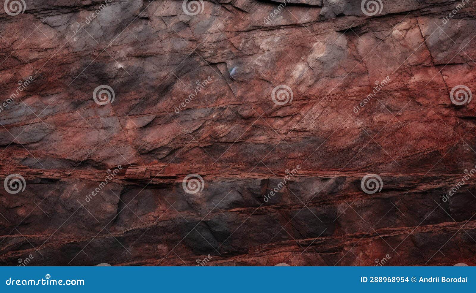 Textured Deep Red Cliff Surface. Stock Illustration - Illustration of ...
