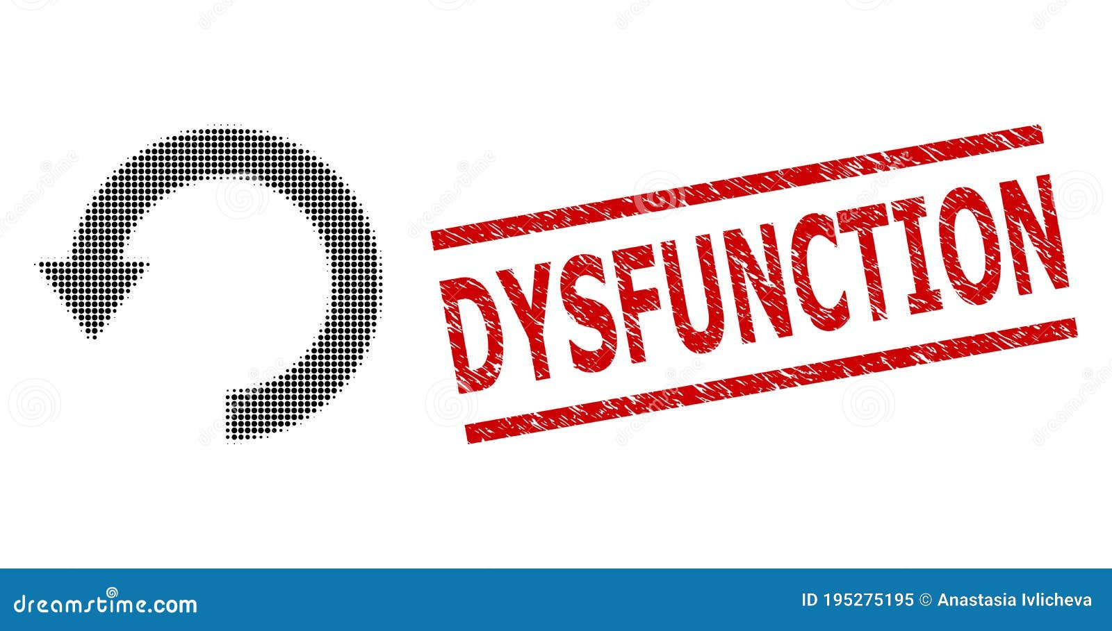 Rotate Down Mosaic Of Shards With Disfunction Scratched Stamps Cartoon ...