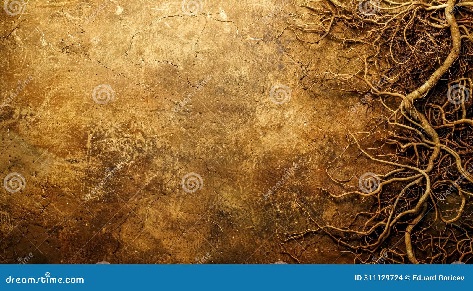 Textured Earthy Backdrop with Root Patterns Stock Photo - Image of root ...