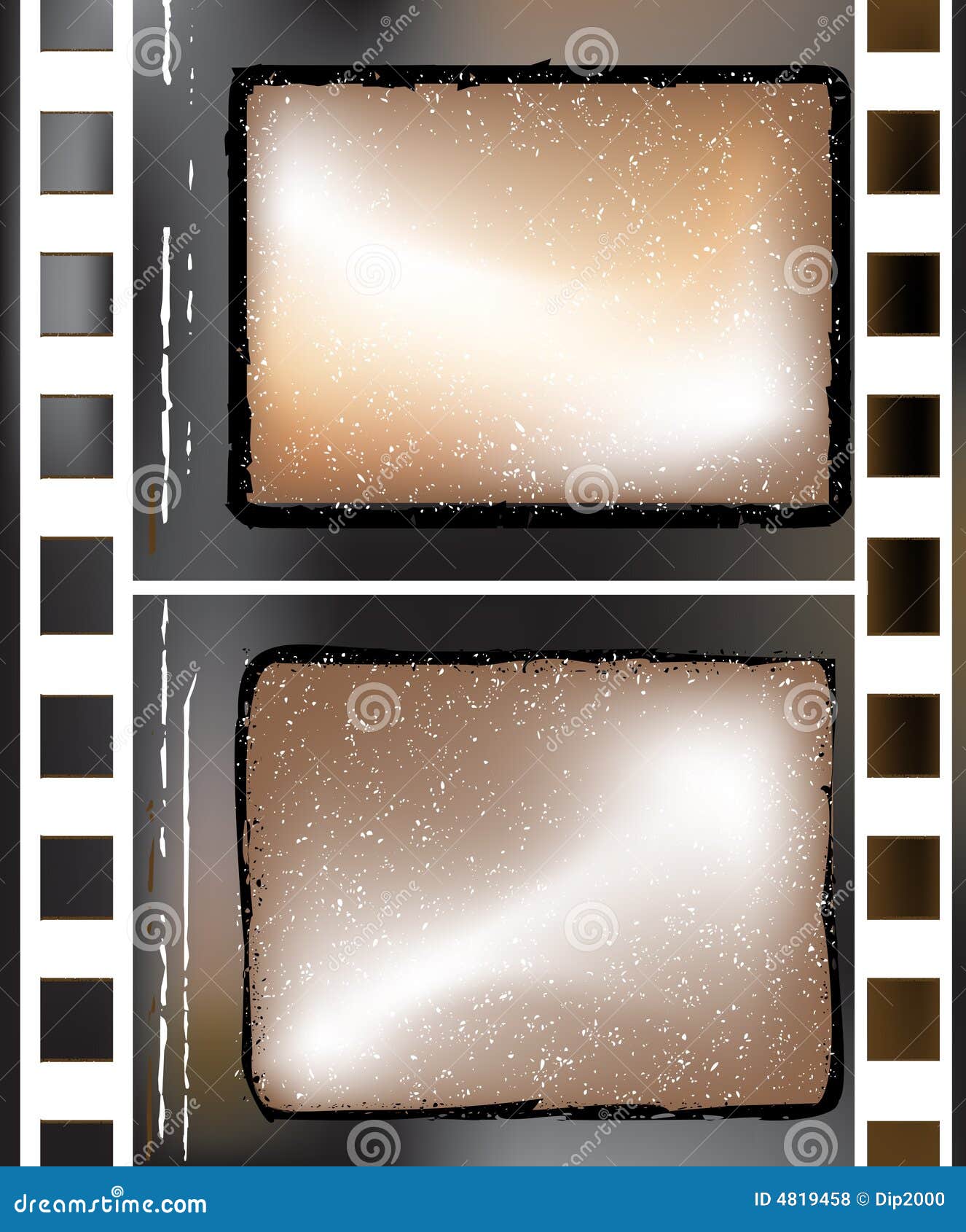 Textured film strip stock vector. Illustration of final - 4819458