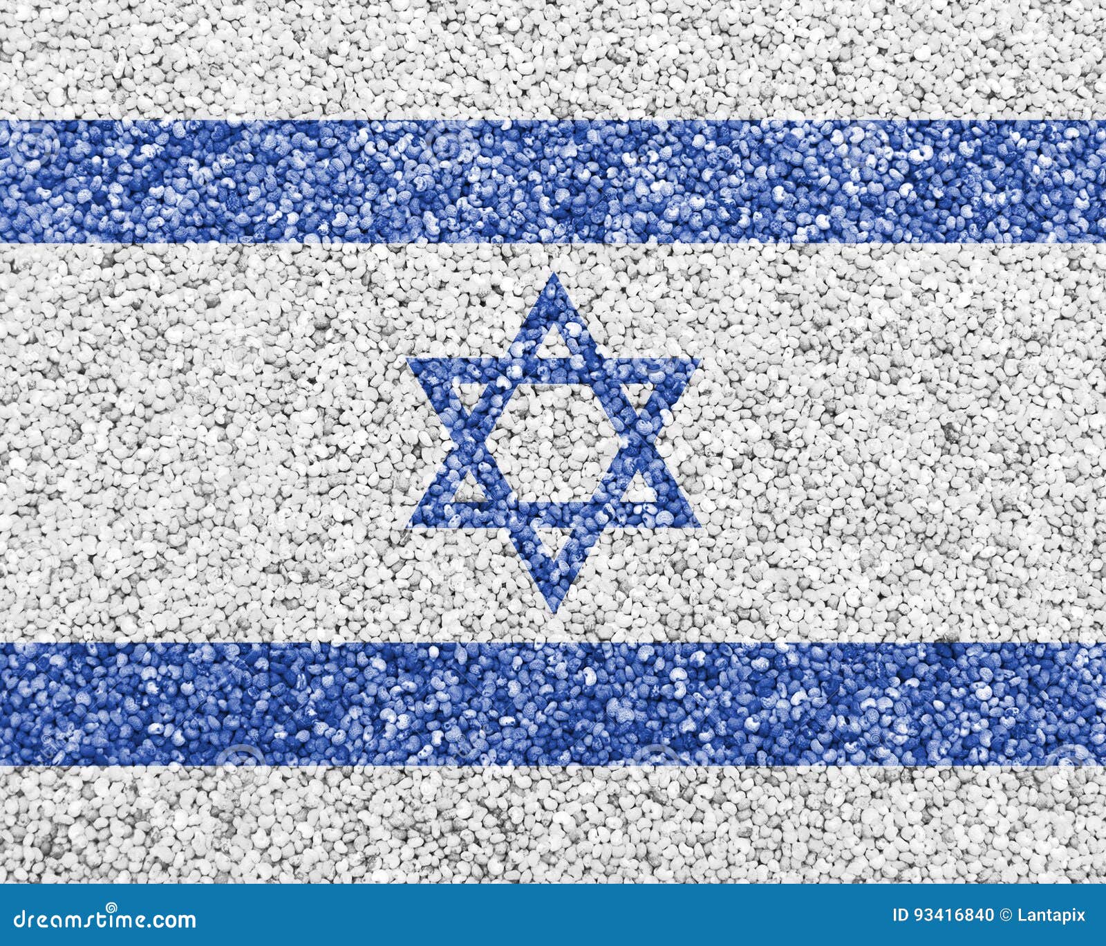 Textured Flag of Israel in Nice Colors Stock Illustration ...