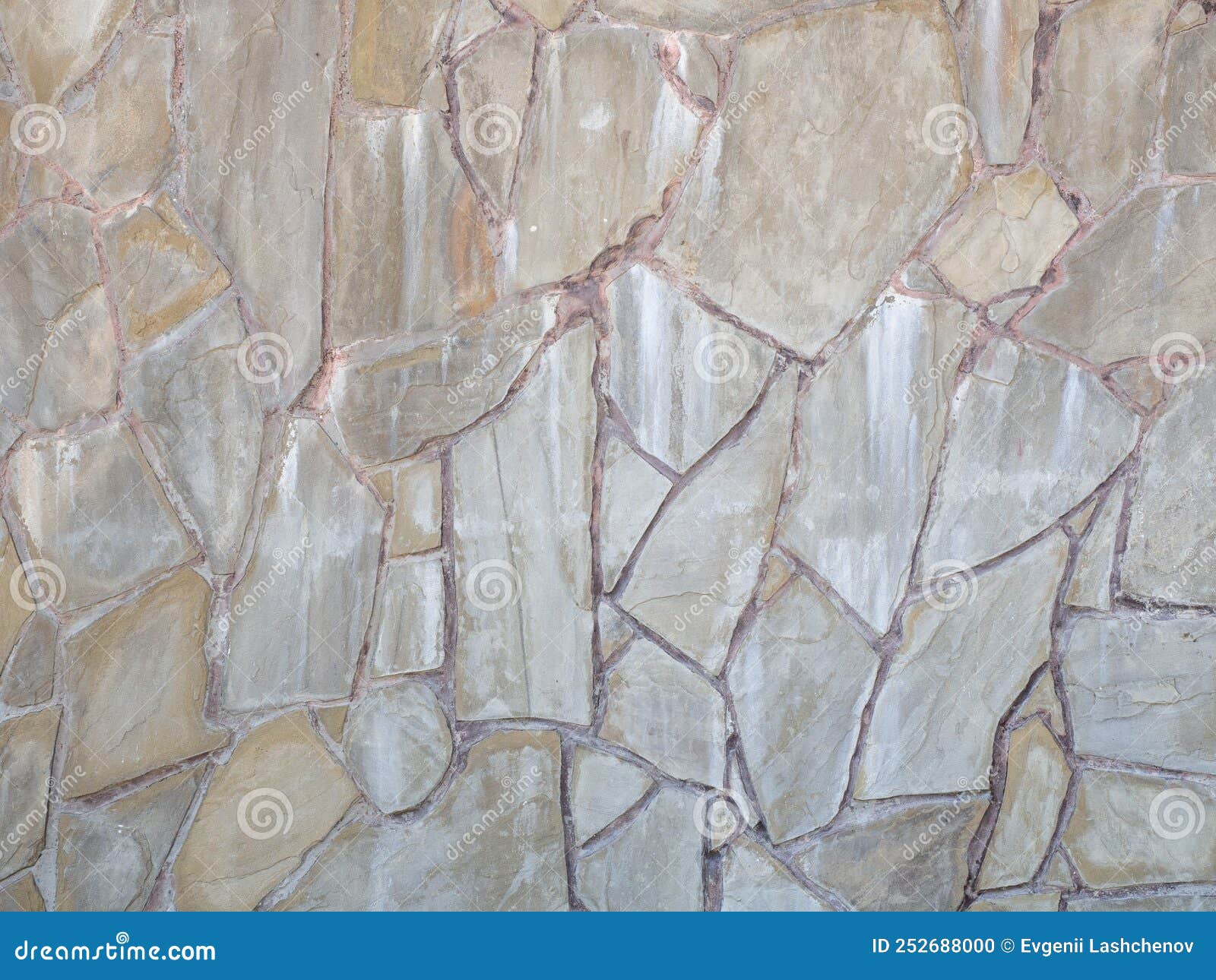 Textured Flagstone Wall. Textured Sandstone Wall Masonry Cladding. Full ...