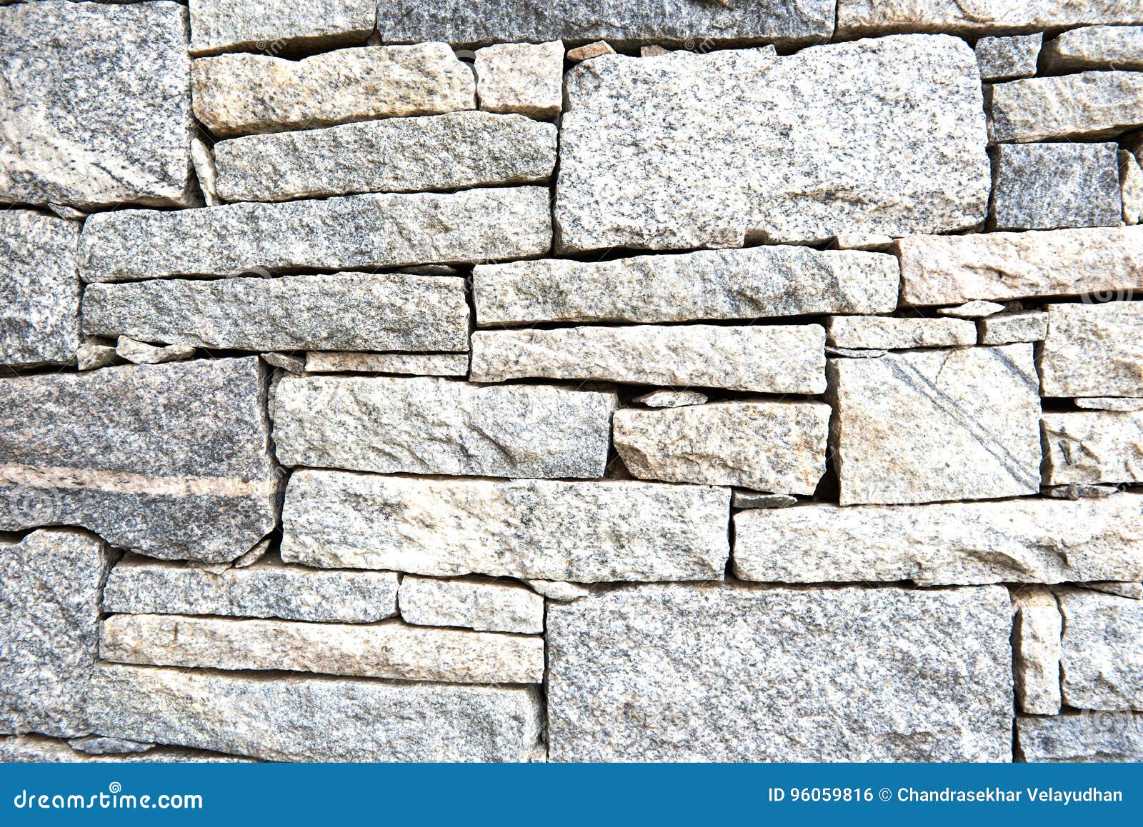 Textured Geometric Pattern of a Granite Stone Wall Stock Photo - Image ...