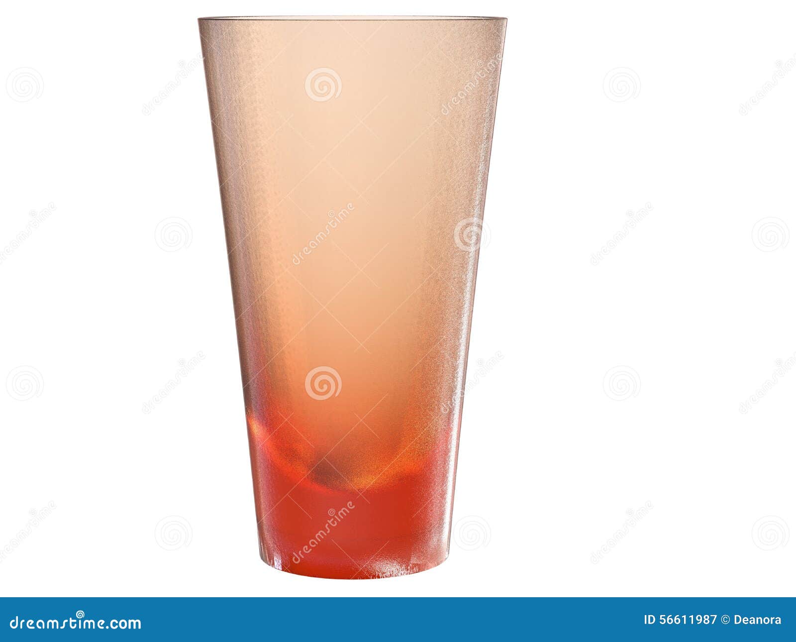 Textured Glass Render in Orange Tones Stock Illustration - Illustration ...