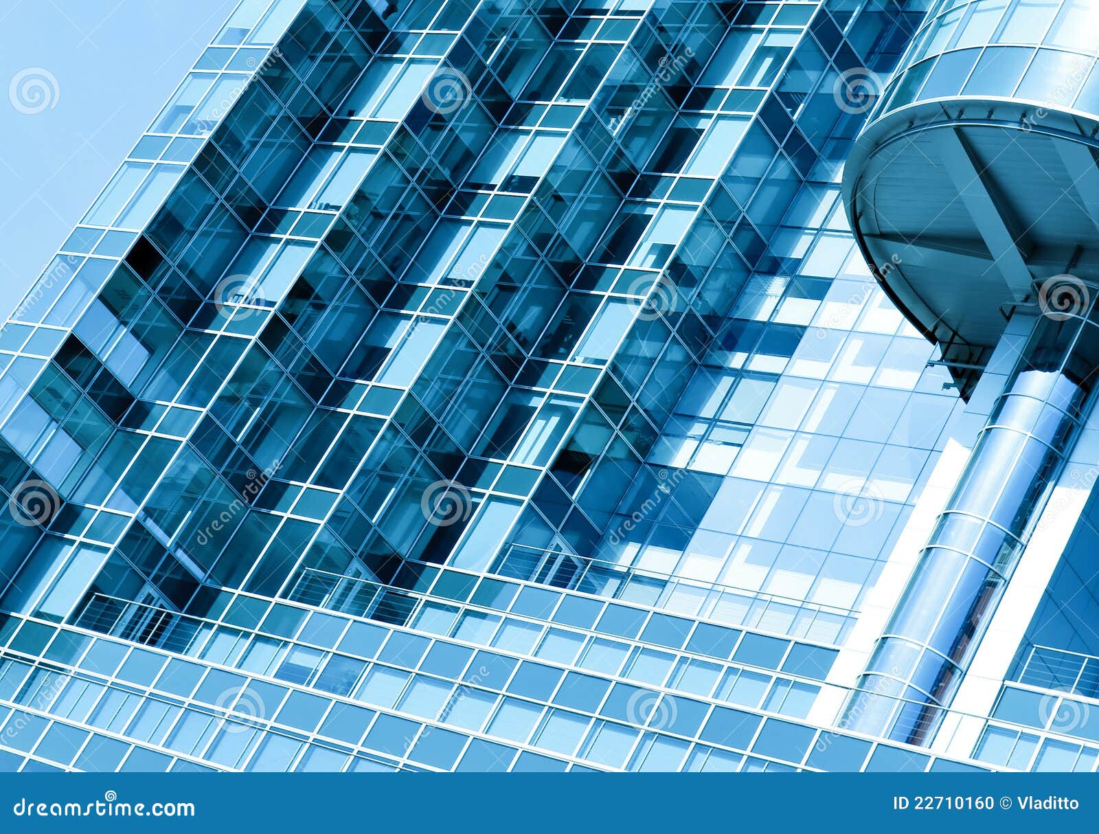 Textured Glass Wall, Modern Skyscraper Stock Photo - Image of center ...