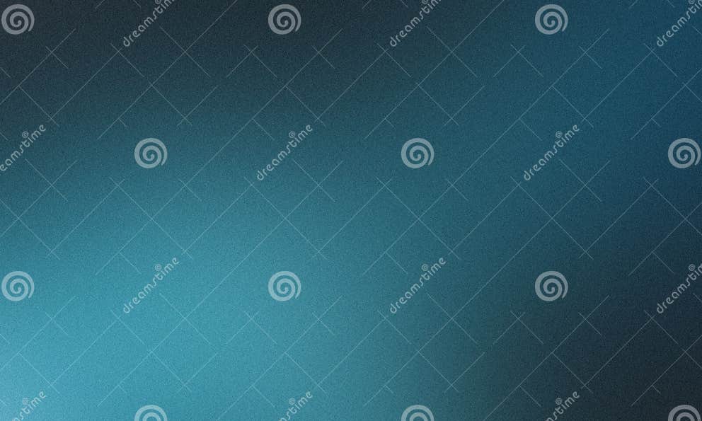 Grainy Gradient Background Fading from Dark To Light Blue Stock Image ...