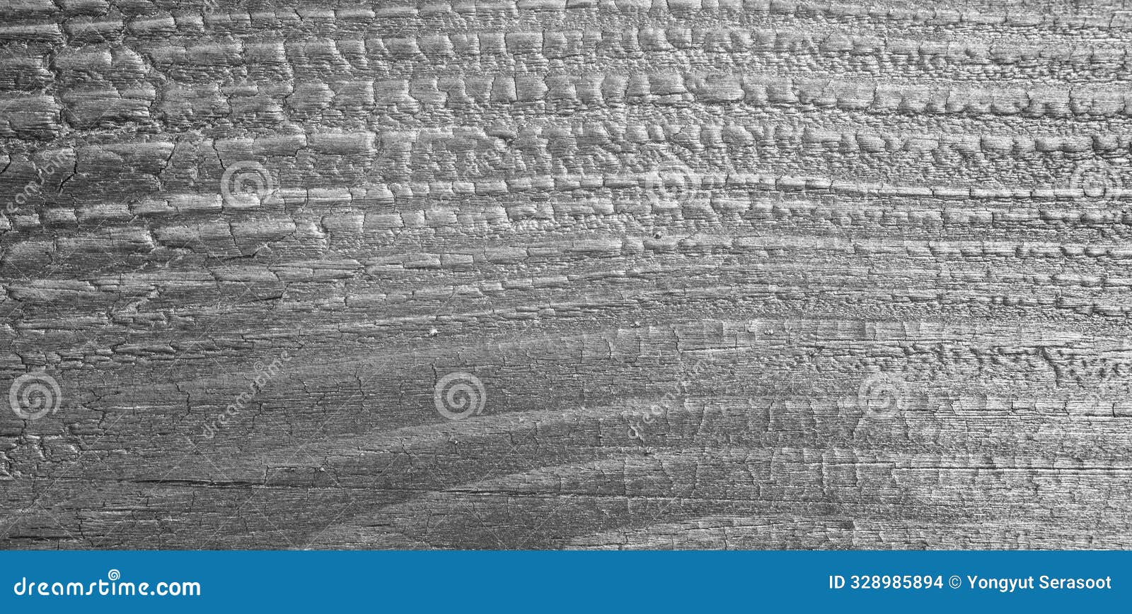 The Textured Gray-black Wood Pattern Has Burnt Cracks Stock Photo ...