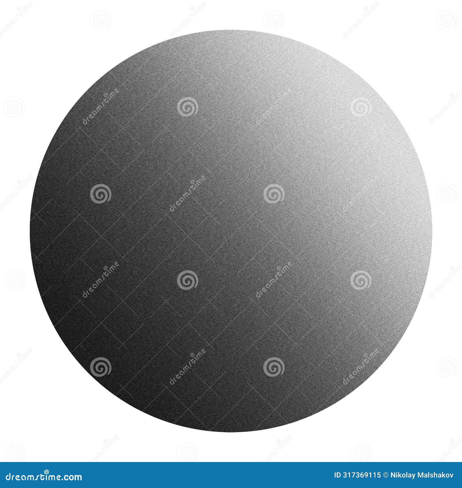 Textured Gray Sphere on White Background Stock Image - Illustration of ...