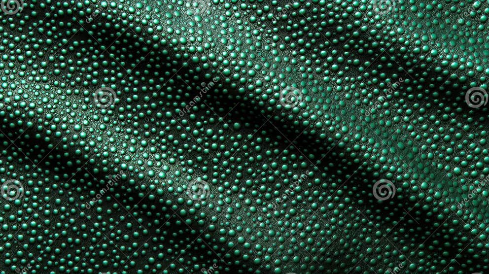 Textured Green Pattern with Circular Bumps for Material or Background ...