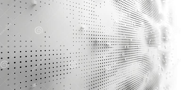 Textured Grid Pattern on a White Background Creates a Modern ...