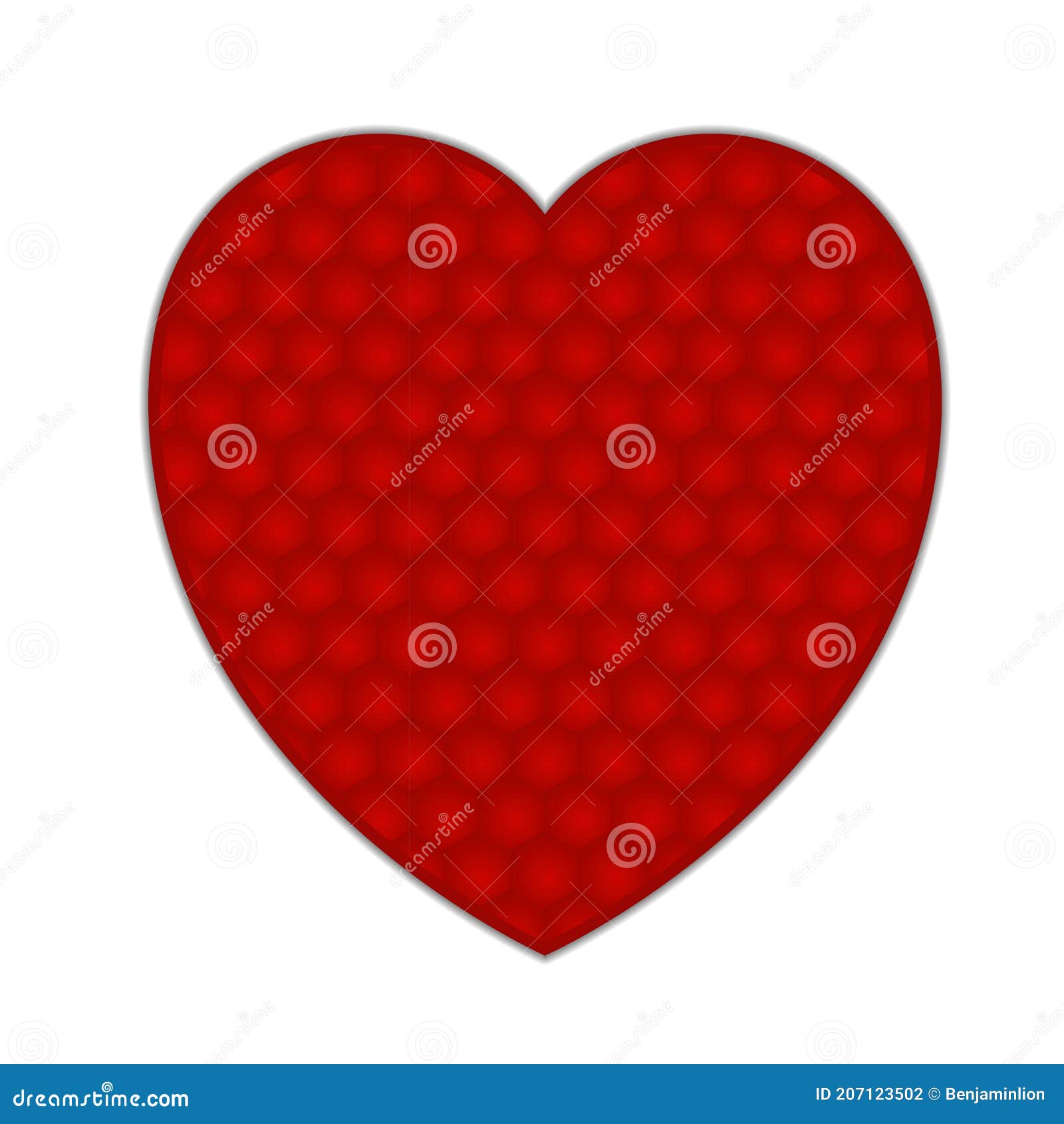 Textured Heart stock illustration. Illustration of card - 207123502