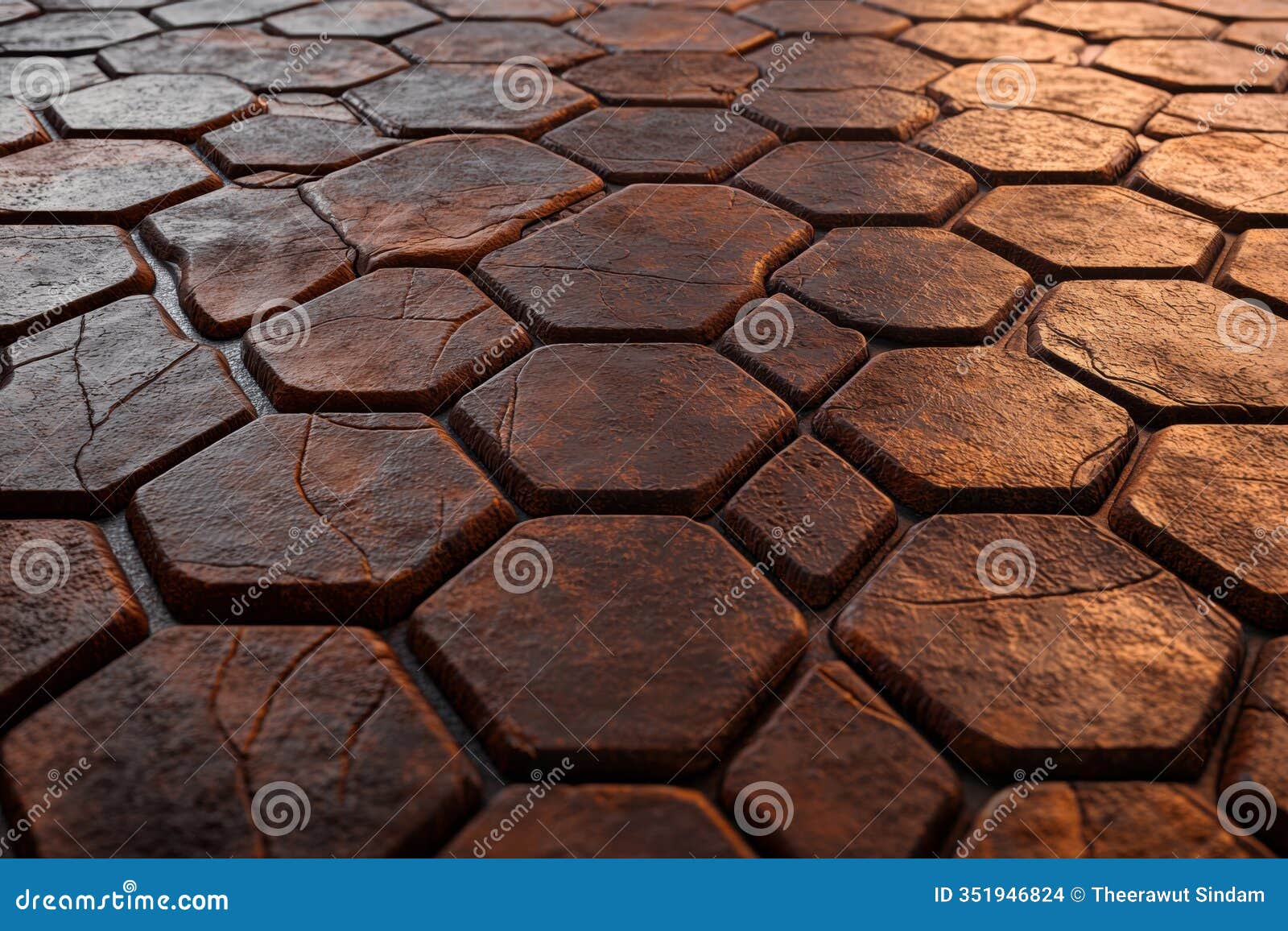 Textured Hexagonal Tiles For Heat Shielding In Aerospace Applications ...