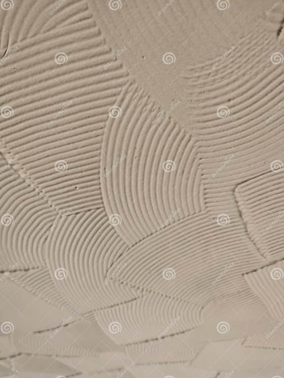 Textured Internal Circles Ceiling Finishes. Stock Image - Image of ...
