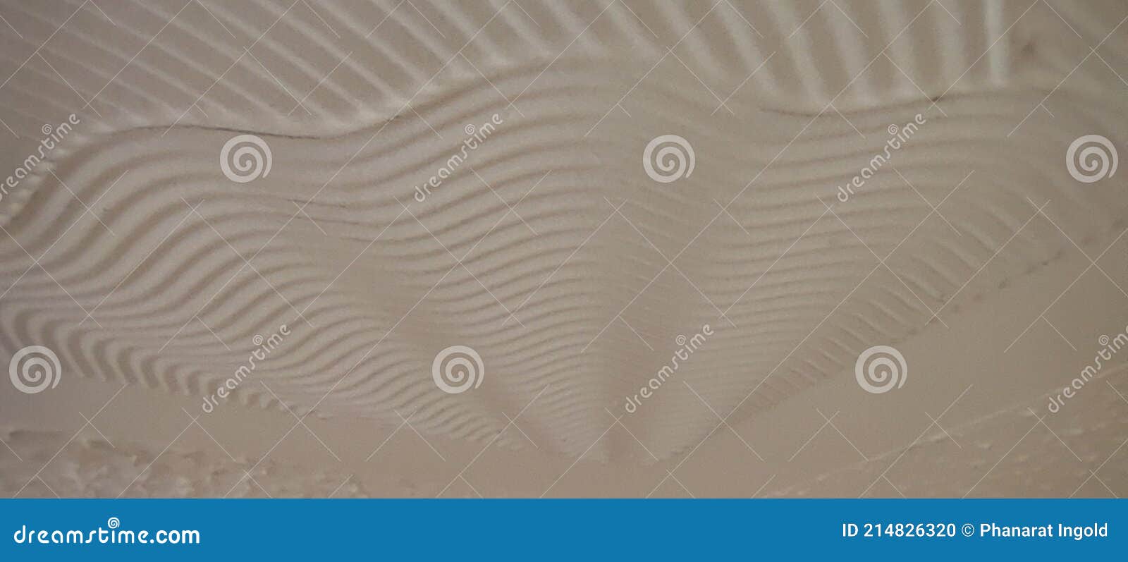 Textured Internal Wave Ceiling Finishes. Stock Illustration ...