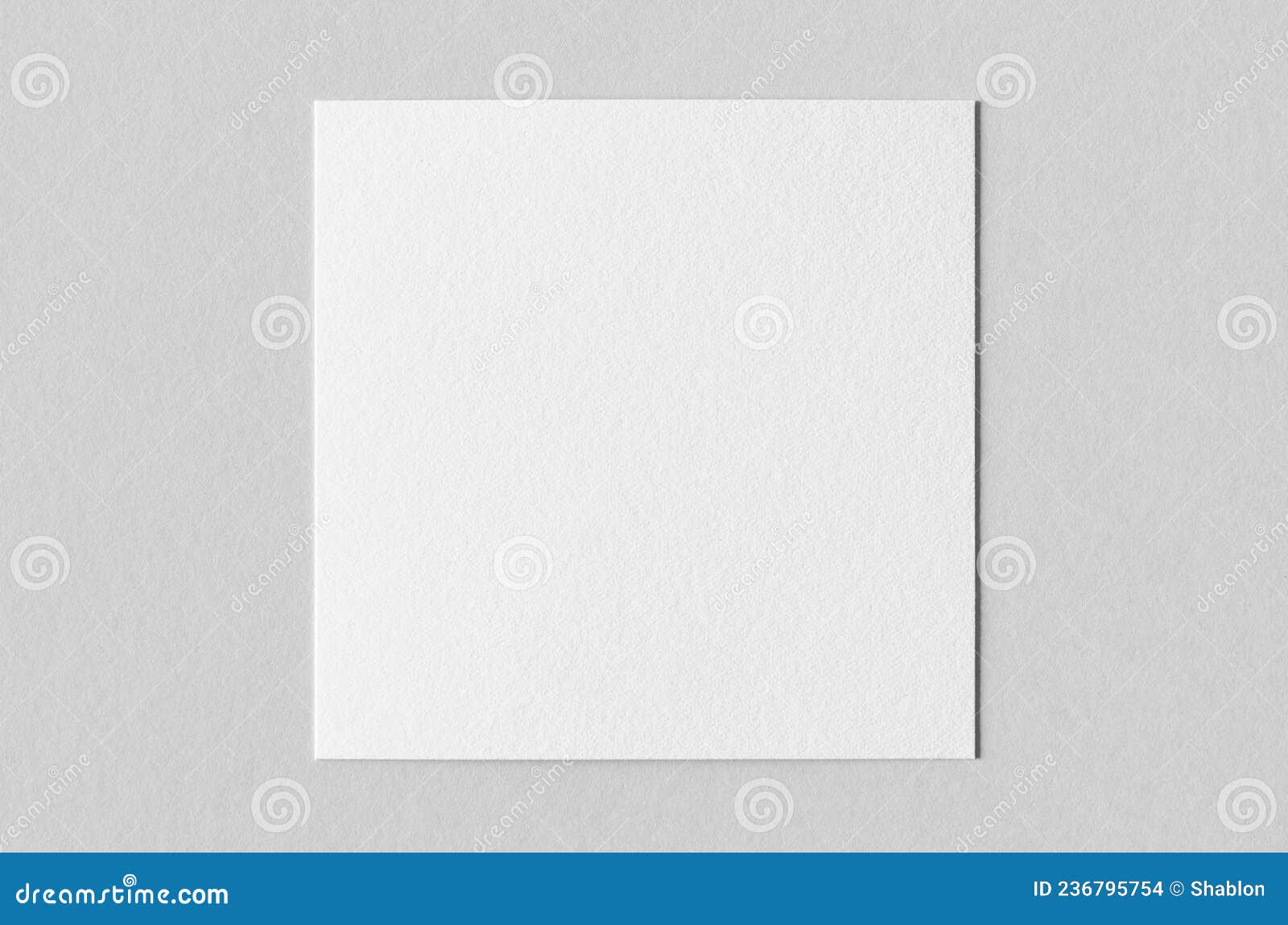 Textured Invitation Card or Flyer Mockup, Square Size Stock Photo ...