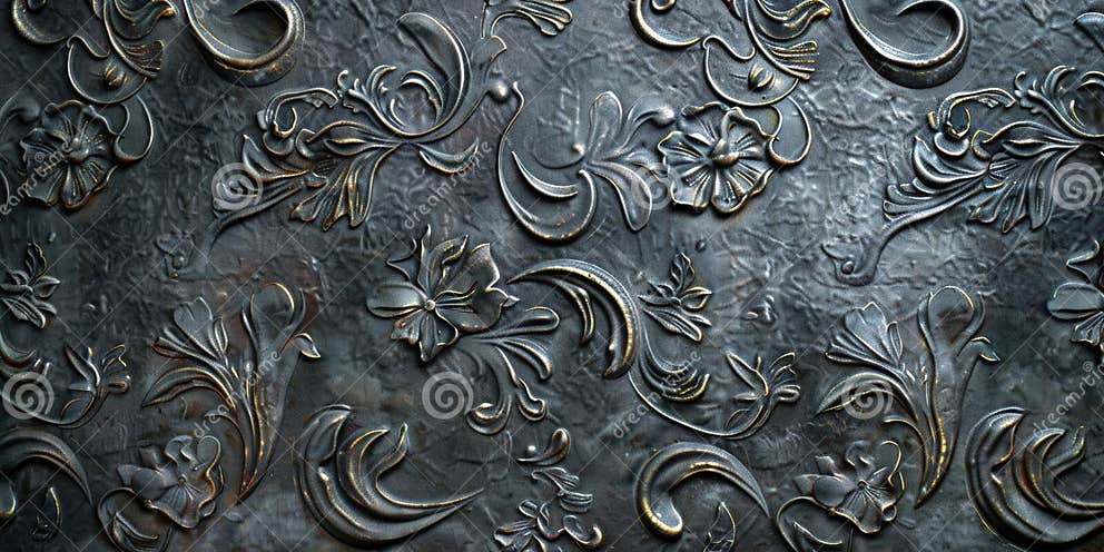 Textured Iron. Industrial Design Concept Stock Illustration ...