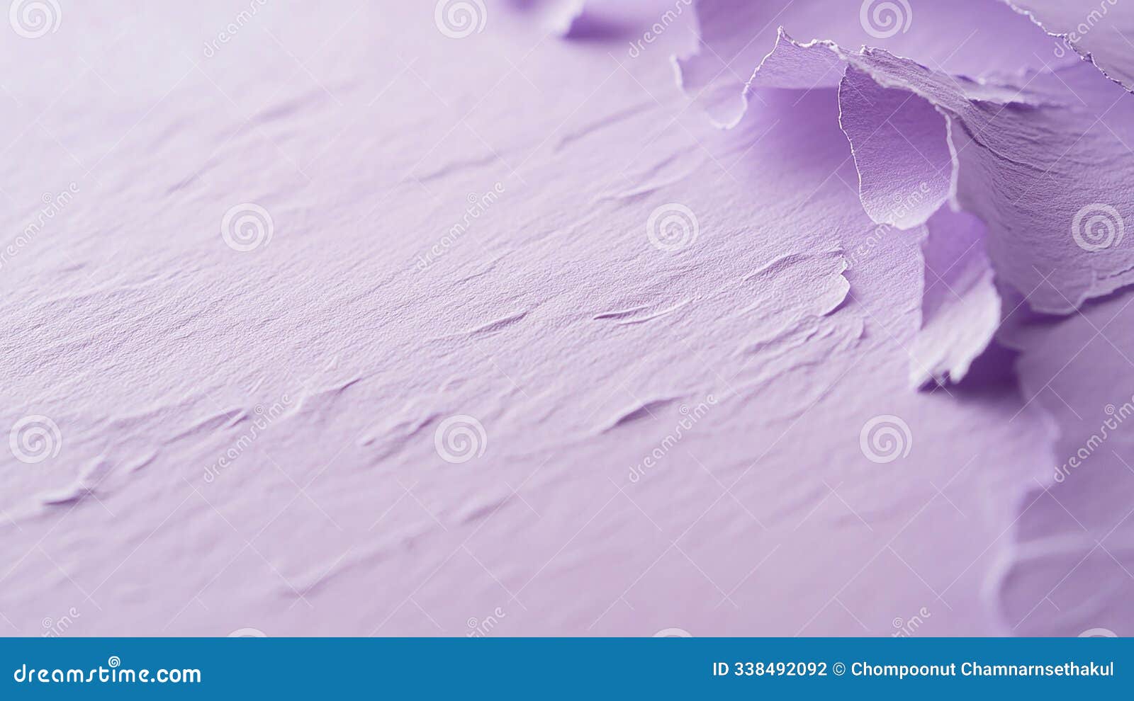 Lavender Paper Flower Artistry On Pastel Purple Background Stock Image ...
