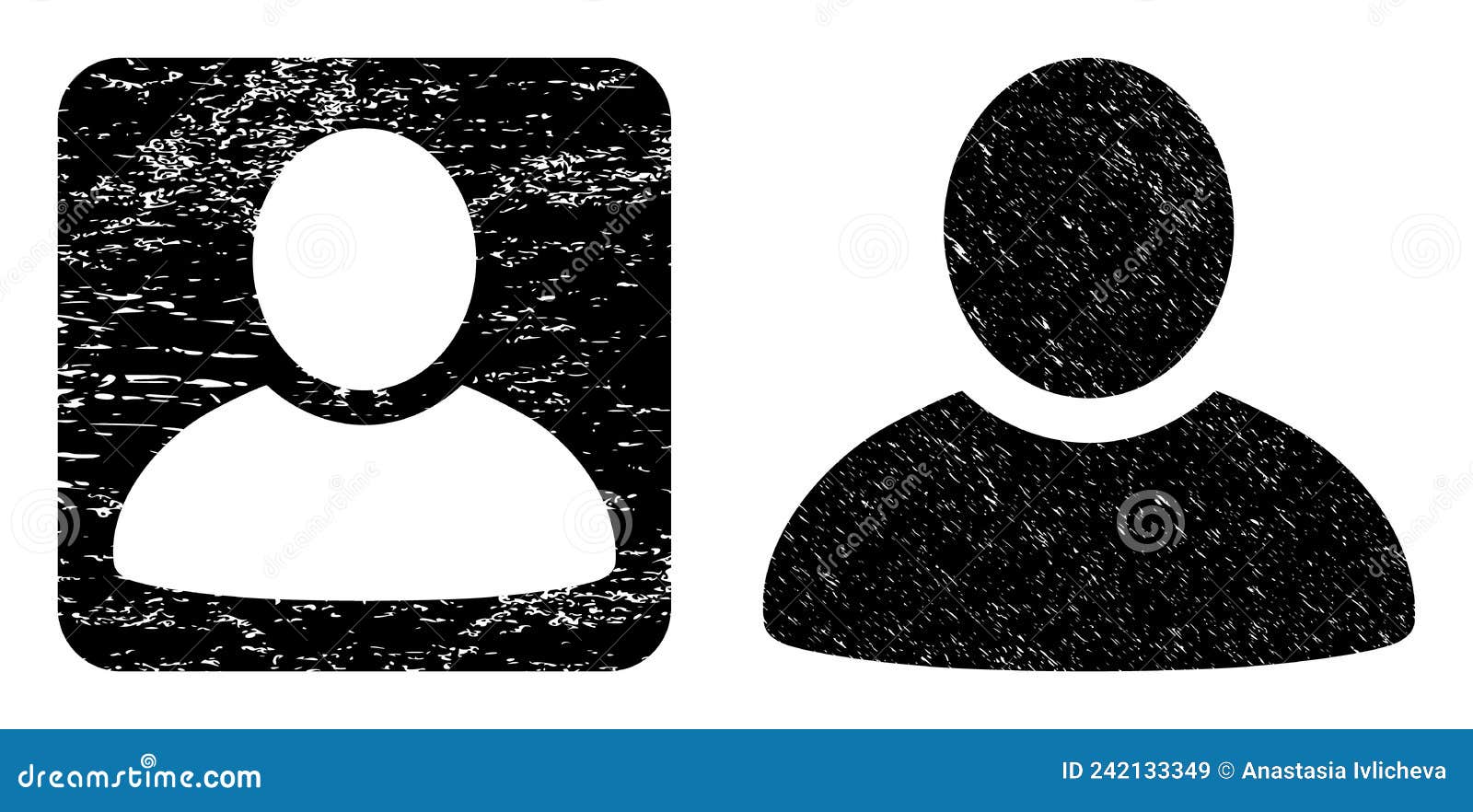 Textured Man Carved Imprint Stock Vector - Illustration of vector ...