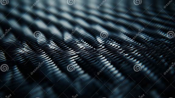 Textured Mesh Surface with Intricate Woven Design Highlighted by Subtle ...