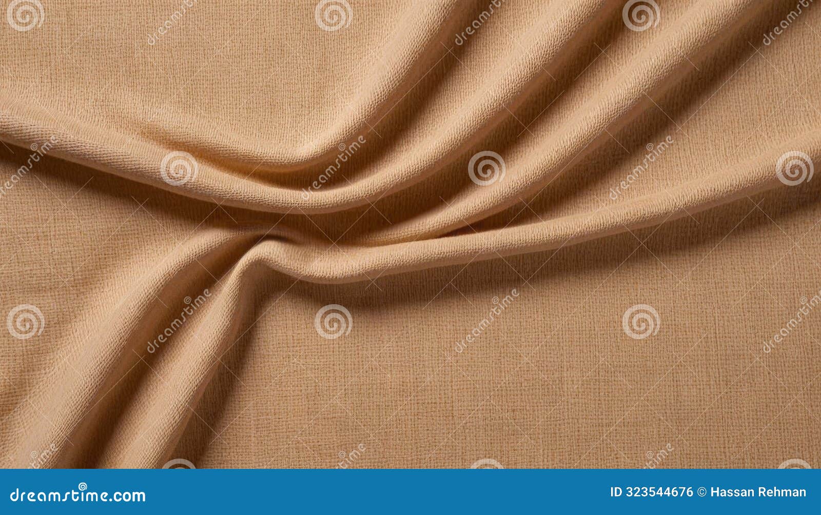 Textured Natural Tan Linen Fabric Background Stock Illustration ...