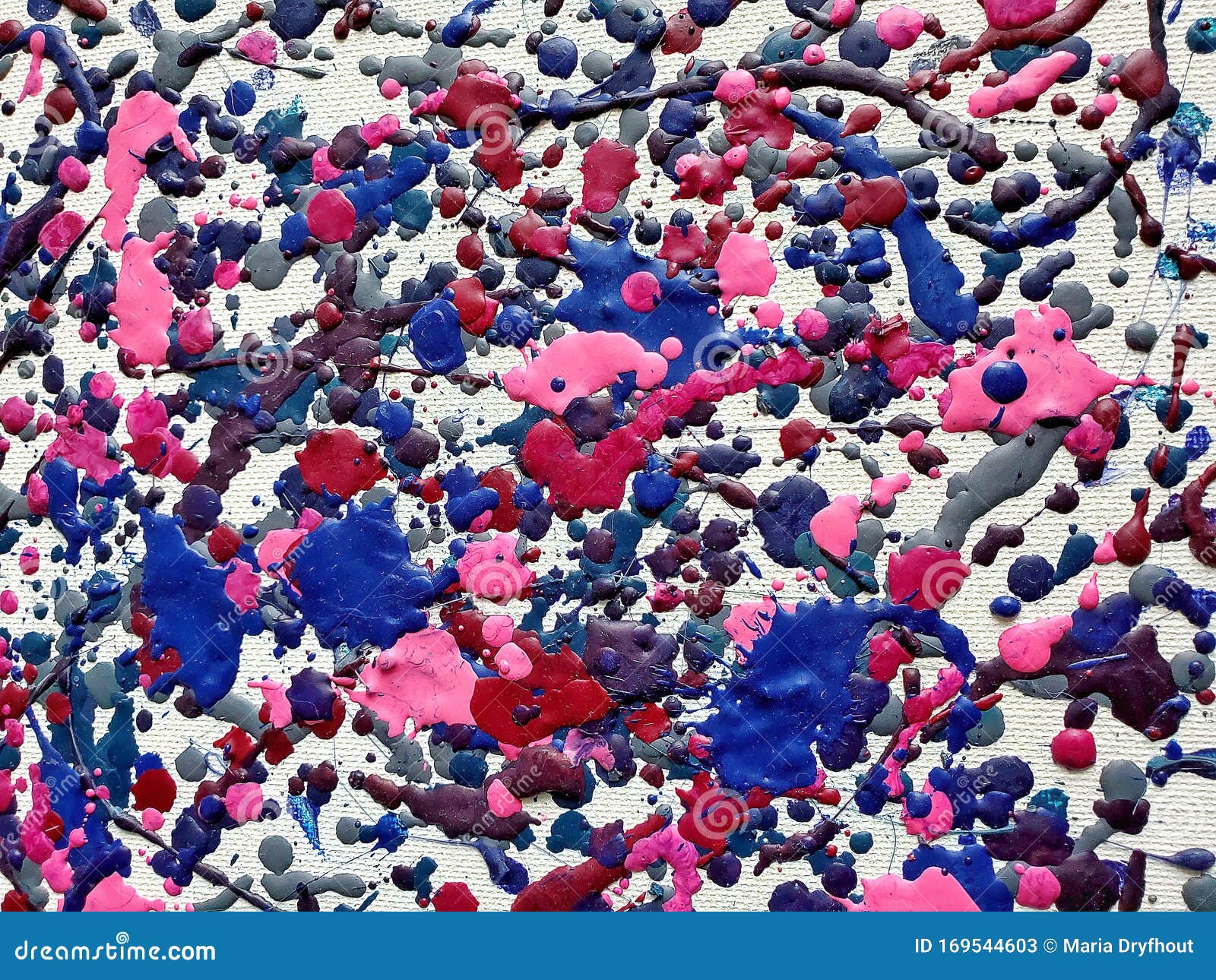 Textured Paint Pattern on Canvas Stock Image - Image of abstract ...