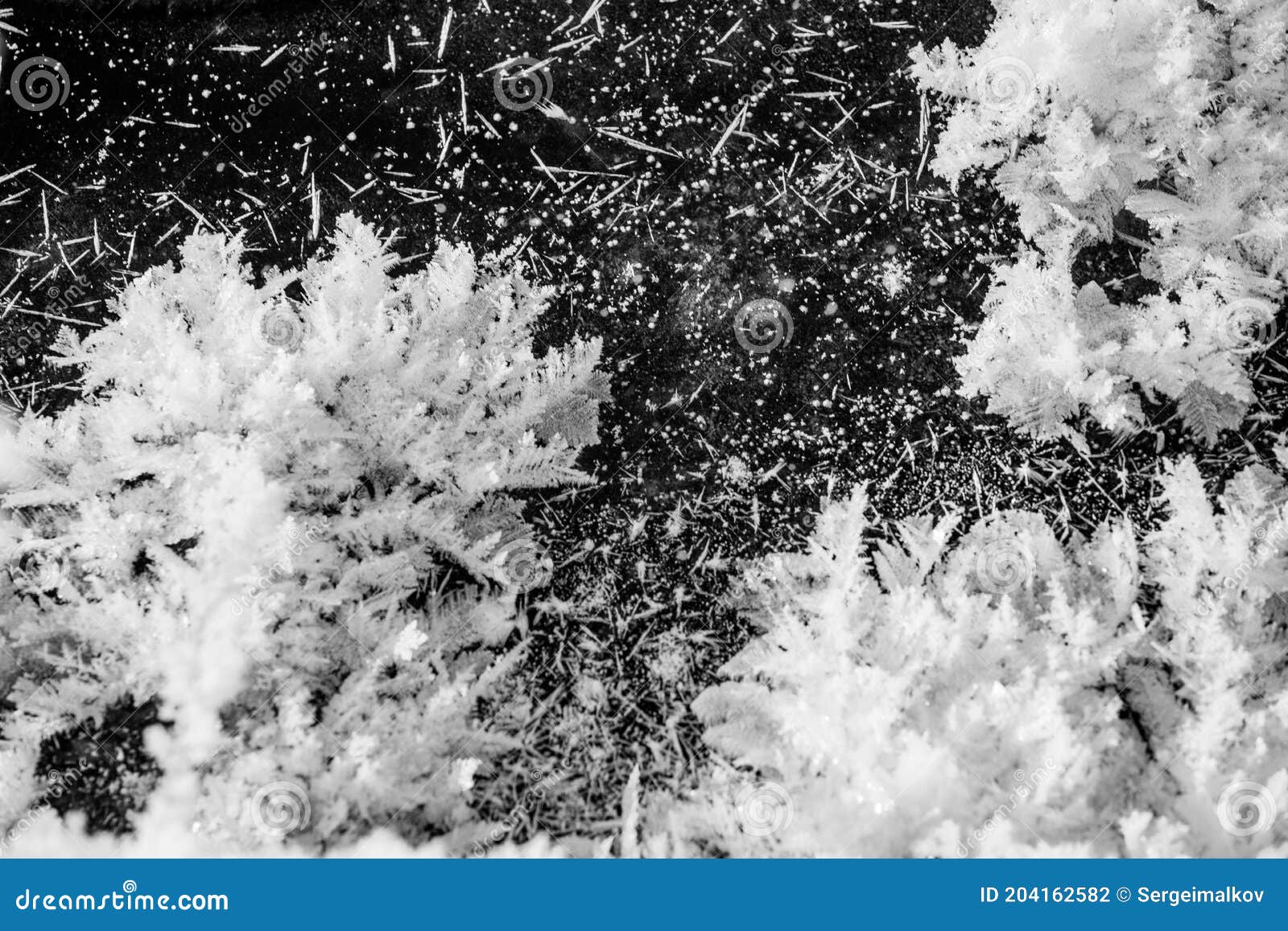 Textured Patterns on Melted Ice Stock Photo - Image of hiker, melted ...